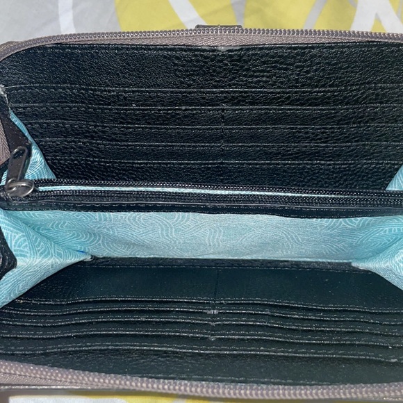 The Sak | Bags | The Sak Metallic Long Wallet | Poshmark